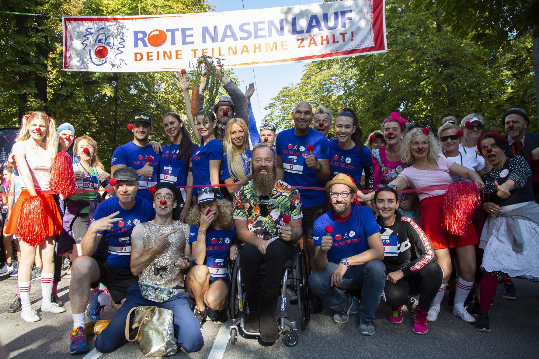 11. ROTE NASEN LAUF im Wiener Prater | ROTE NASEN Clowndoctors
