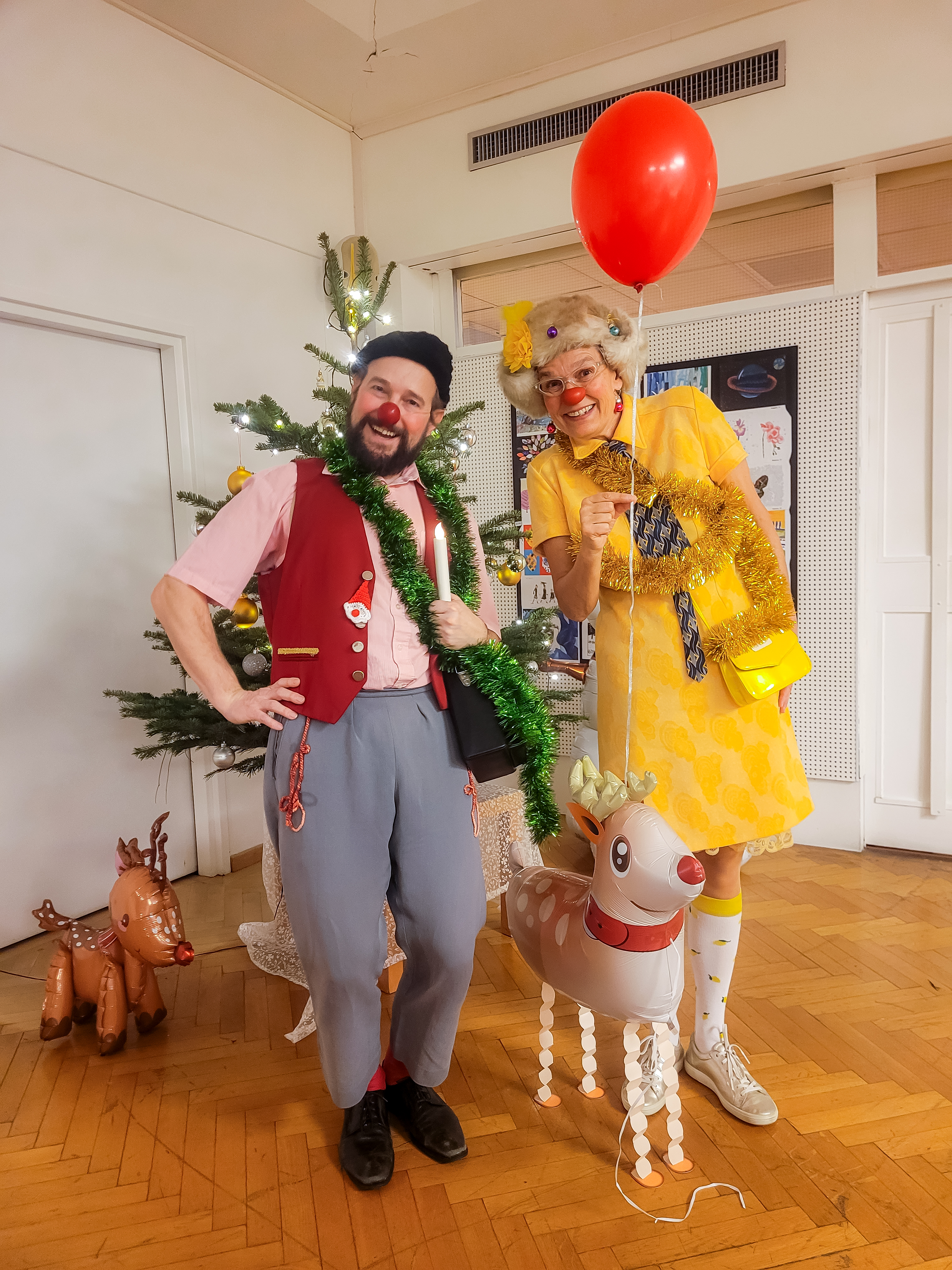 ROTE NASEN Clowns bringen Weihnachtsfreude in die Einrichtungen | ROTE ...