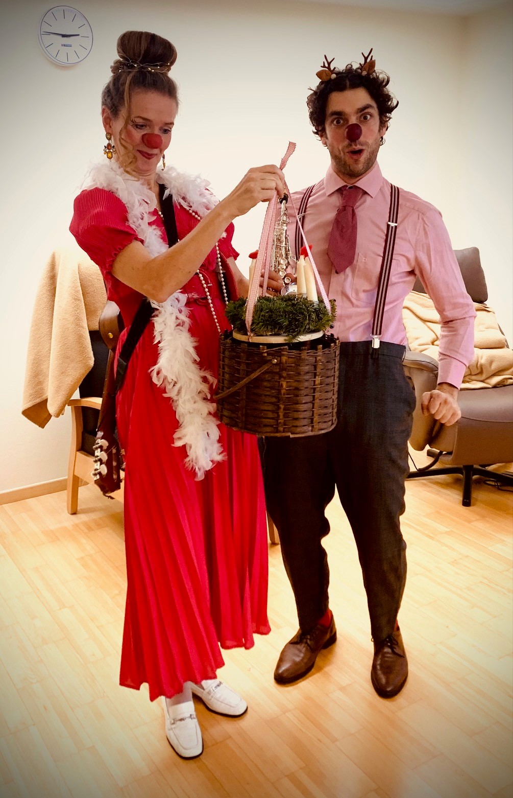 ROTE NASEN Clowns bringen Weihnachtsfreude in die Einrichtungen | ROTE ...