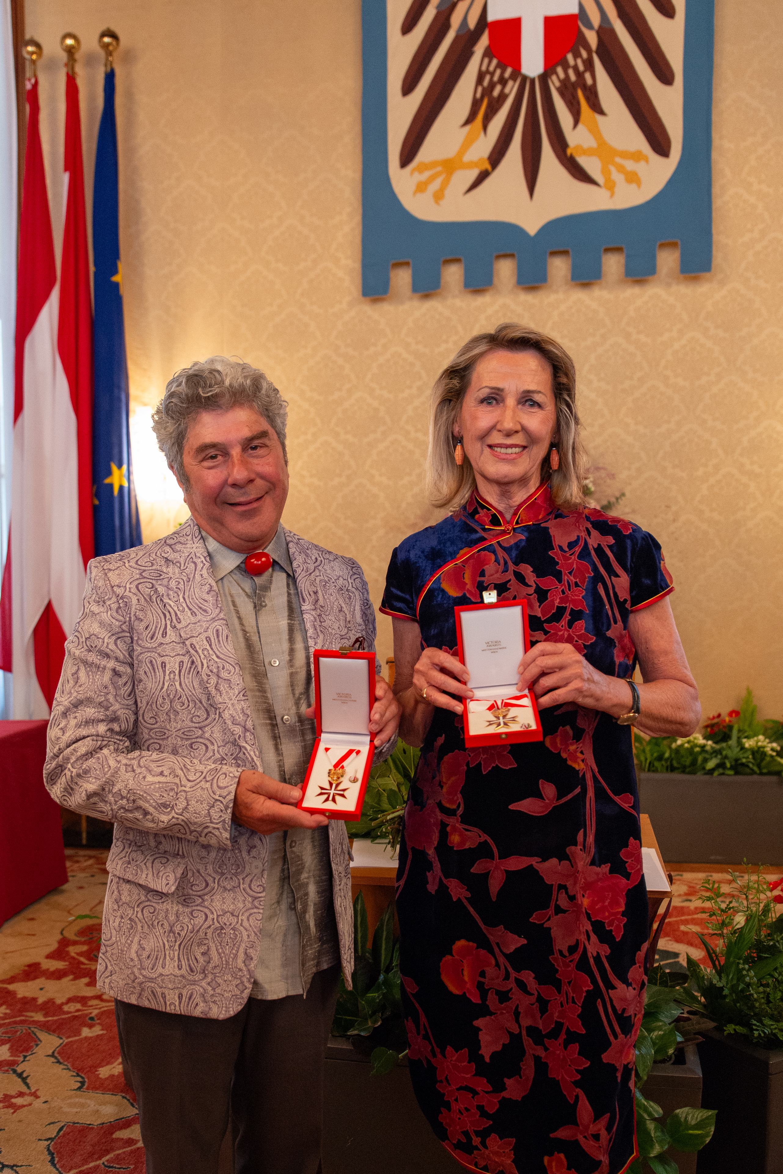Monica Culen and Giora Seeliger Honoured with Austria’s Golden Medal of ...